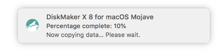 DiskMaker Xを使ってmacOS MojaveのインストールディスクをUSBメモリに作成する方法